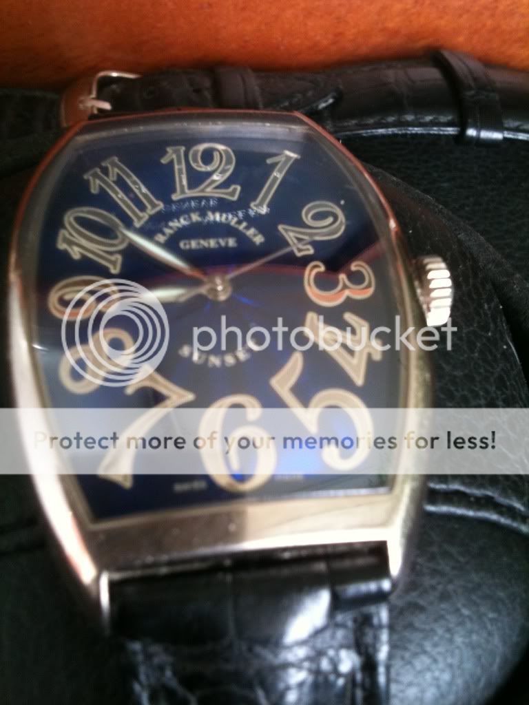 FS: Franck Muller Sunset 18k white gold | WatchUSeek Watch Forums